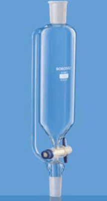 Pressure Equilising Cylindrical Funnel, with PTFE Stopcock – ECODalton ...